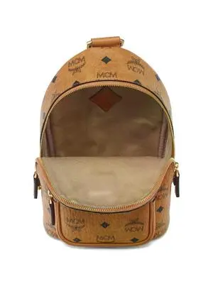 Mcm Visetos Monogram Messenger Bag