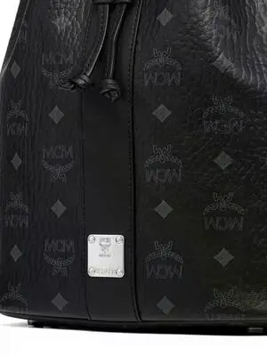 Mcm Dessau Visetos Medium Bucket Bag