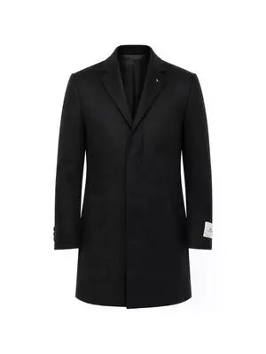 Corneliani Concealed-button Virgin Wool Coat