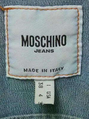 Moschino Cropped Denim Jacket