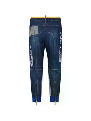 Dsquared2 Logo-print Panelled Jeans