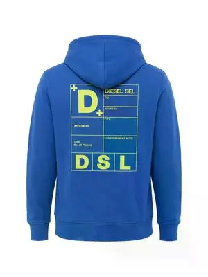 DIESEL® Logo Print Hoodie