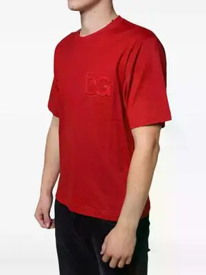 Dolce & Gabbana Embossed Dg Logo T-shirt