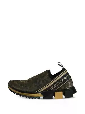 Dolce & Gabbana Sorrento Leopard-print Sneakers