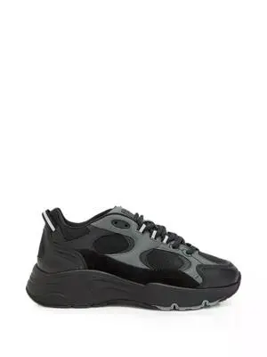 CLEENS Pulserunner Panelled Sneakers - Black