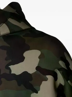 Dolce & Gabbana Camouflage Patchwork Hoodie