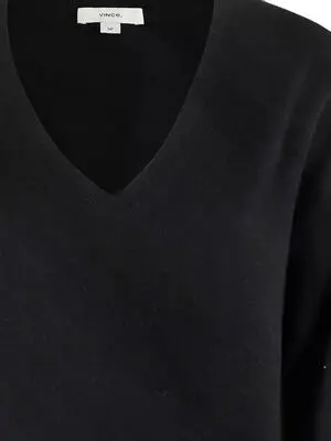Vince Weekend V-neck Sweater - Black