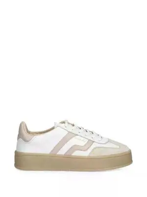 Gant Leather And Suede Platform Sneakers