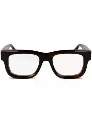 Victoria Beckham Square-frame Glasses - Brown