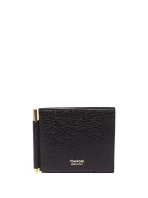 Tom Ford Gold Tone Wallets For Men