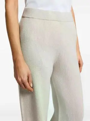 Peserico Ribbed Knit Palazzo Pants