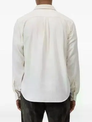 Closed Patch-pocket Cotton Shirt