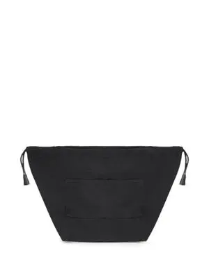 Dragon Diffusion Drawstring Clutch Bag - Black