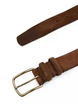 Officine Creative Calf Suede Buckle-fastening Belt