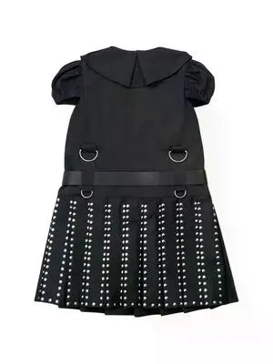 CHOPOVA LOWENA Studded Kilt Mini Dress