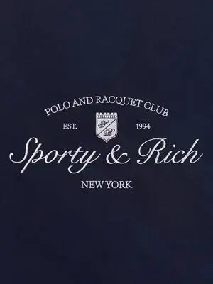 SPORTY & RICH Syracuse Embroidered Sweatshirt