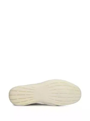 Lacoste Side Low Suede-panelled Mesh Sneakers - White