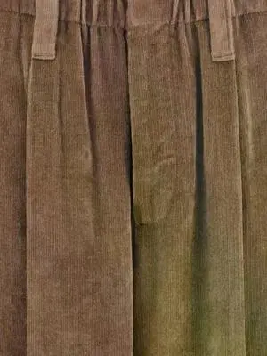 Brunello Cucinelli Pleated Corduroy Trousers