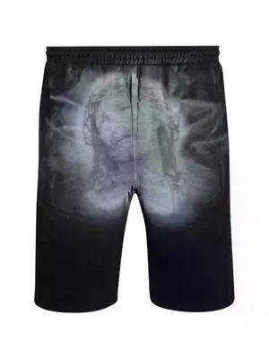 LA MASKARADE Miami Graphic Print Shorts