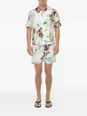 Simkhai Lowell Floral-print Swim Shorts