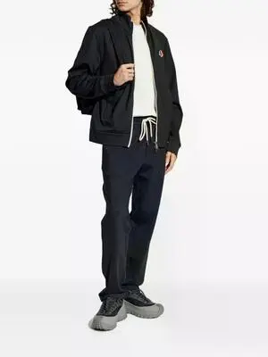Moncler Logo-patch Graphic-print T-shirt