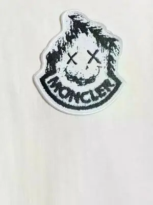 Moncler Logo-patch Graphic-print T-shirt