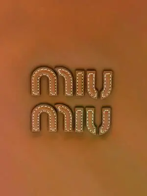 Miu Miu Logo Patch Shoulder Bag