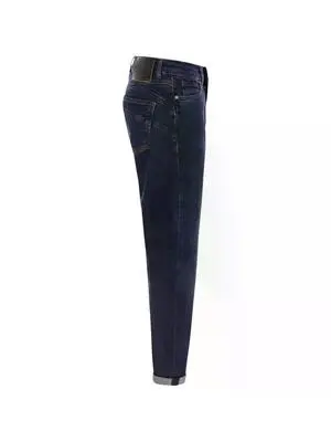 Max Mara Contrast Stitching Jeans For Women