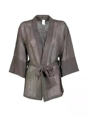 120% Lino V Neck Kaftans Tunics