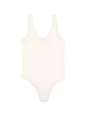 120% Lino Scoop Neck Sleeveless Body - Neutrals