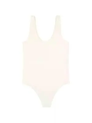 120% Lino Scoop Neck Sleeveless Body - Neutrals