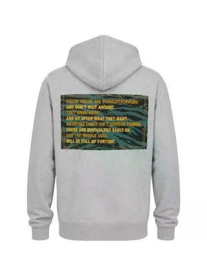 Dolce & Gabbana Jersey Dg Logo Plaque Hoodie
