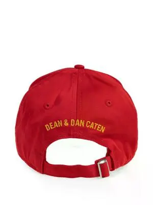 Dsquared2 Logo-patch Distressed Baseball Cap