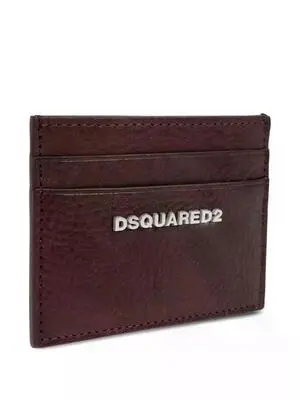 Dsquared2 Logo-plaque Leather Card Holder