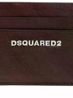 Dsquared2 Logo-plaque Leather Card Holder