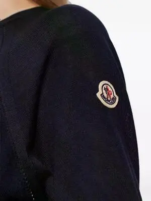 Moncler Wool T-shirt - Blue