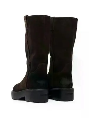 Miu Miu Suede Pull-on Boots