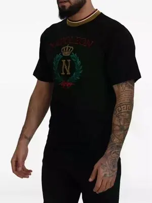 Dolce & Gabbana Embroidered Cotton T-shirt