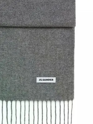 JIL SANDER Slim Cashmere Blend Scarf