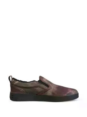Dolce & Gabbana Abstract Print Slip-on Sneakers