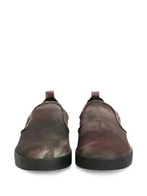 Dolce & Gabbana Abstract Print Slip-on Sneakers