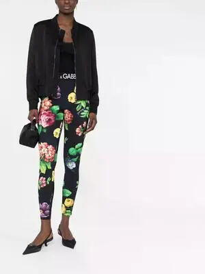 Dolce & Gabbana Floral-print Leggings