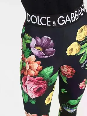 Dolce & Gabbana Floral-print Leggings
