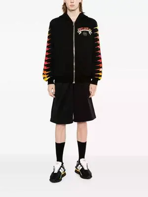 Philipp Plein Embellished Graphic Print Hoodie