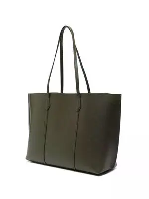 Tory Burch Perry Grained Leather Tote Bag - Green