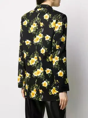 Michael Kors Single-breasted Floral Blazer