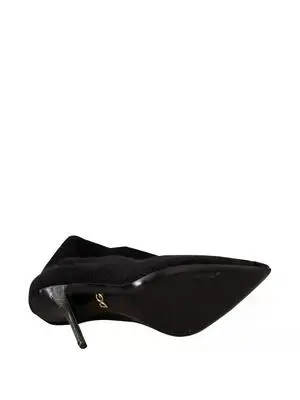Dolce & Gabbana Knit Pointed-toe Stiletto Boots