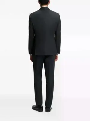 BOSS Mélange Peak-lapel Jacket - Green