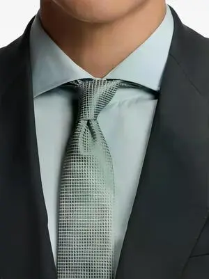 BOSS Mélange Peak-lapel Jacket - Green