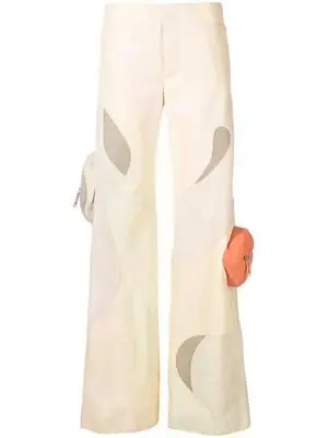 Off-white Pants For Women